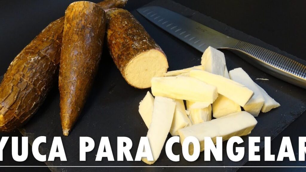 Guía completa para congelar yuca de forma fácil y efectiva ︎