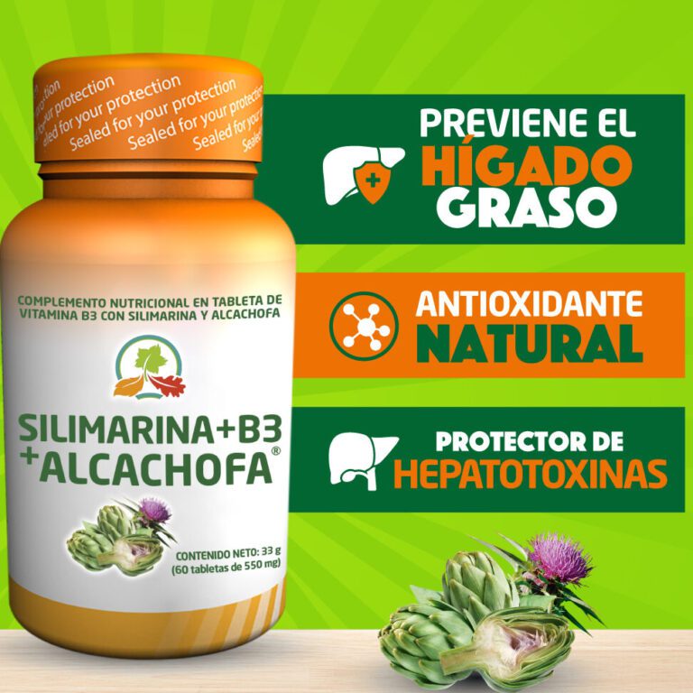 Silimarina y alcachofa: beneficios y usos para la salud ︎